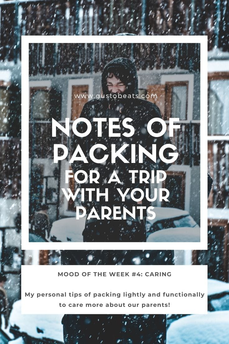 Notes Of Packing For A Trip With Our Parents | Gustobeats